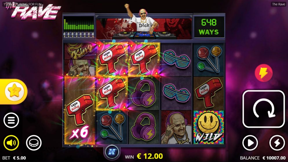 The Rave Slot - Free Demo Play and Game Review | 2026
